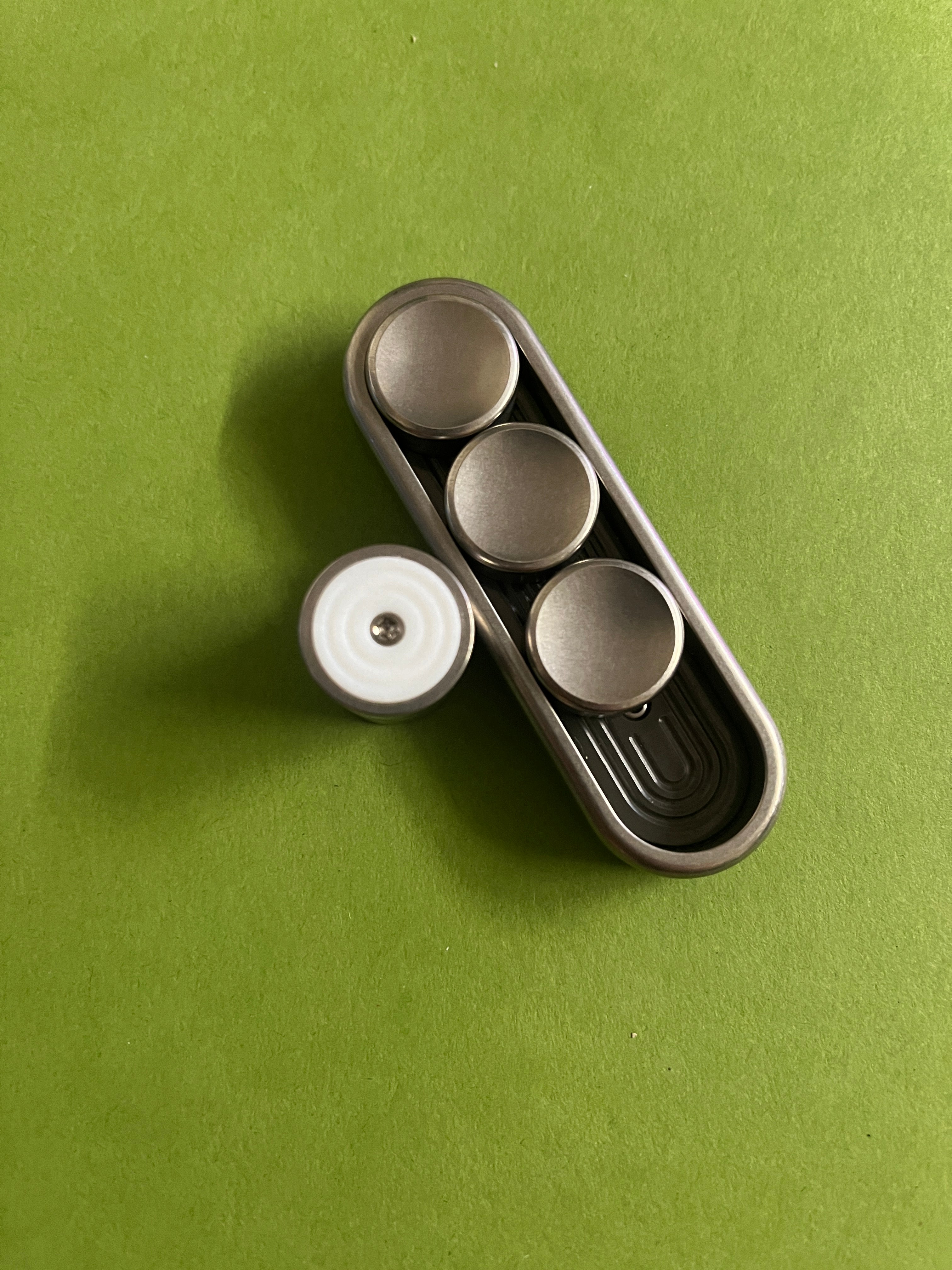 Magnus trio - ti with - zirc plate + additional set of buttons - slide – Plants Wake You Up