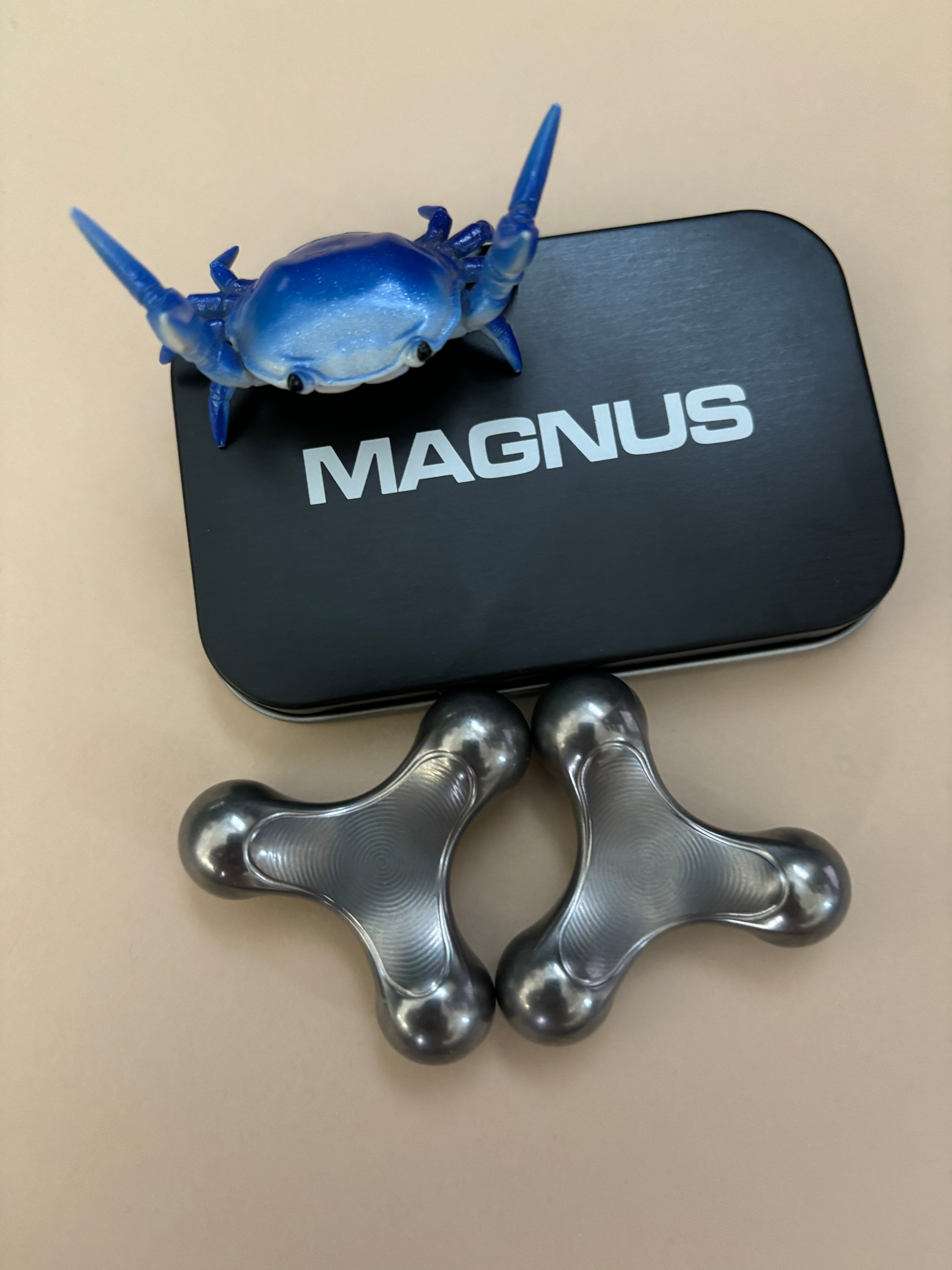 Magnus - atom - titanium - fidget toy – Plants Wake You Up