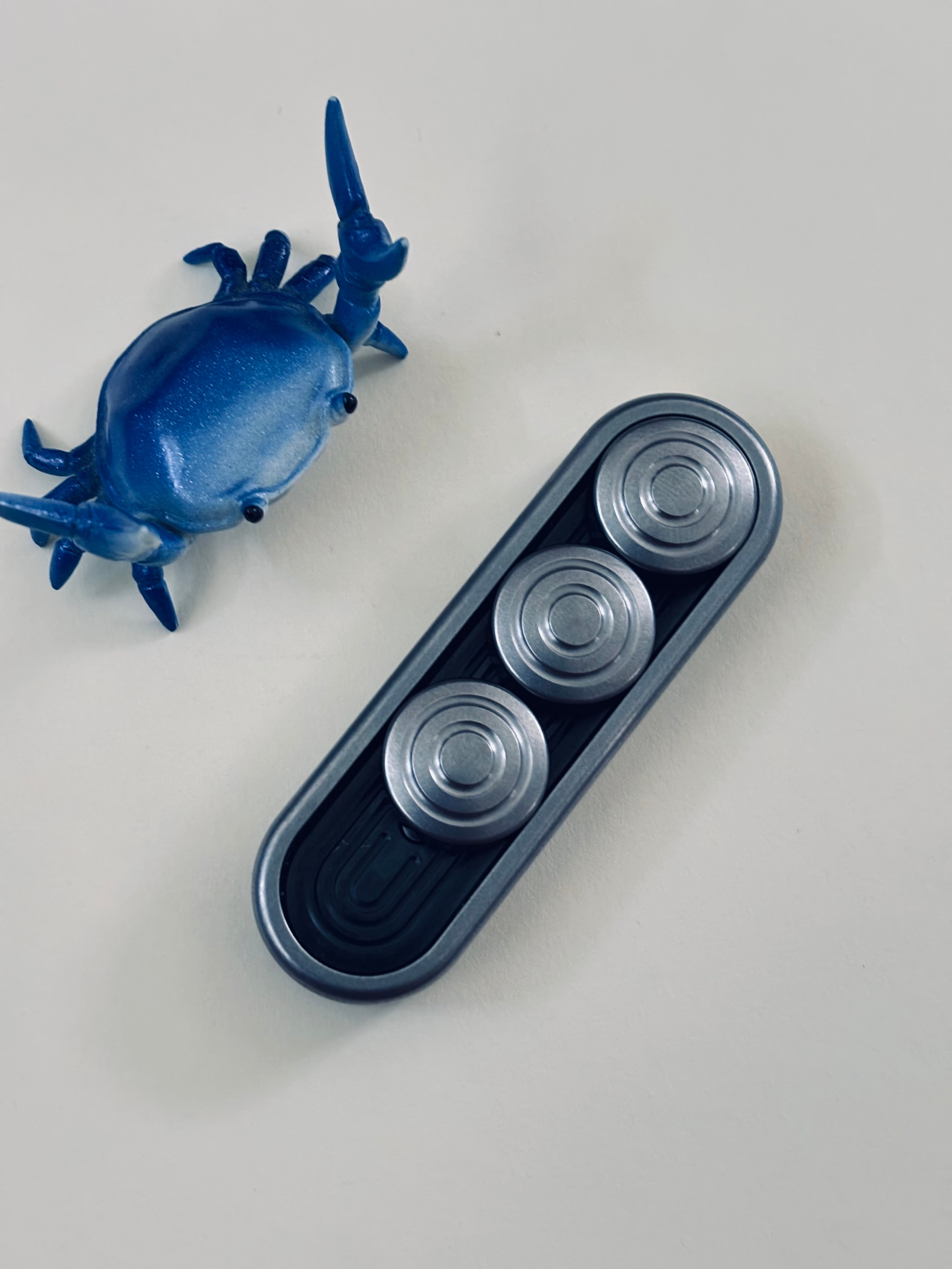 Magnus trio - ti with - zirc plate - slider - fidget toy – Plants Wake ...