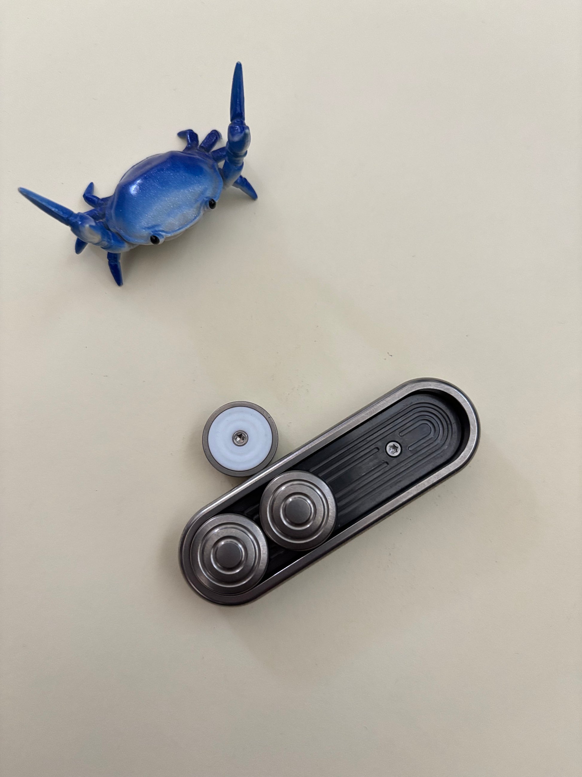 Magnus trio - ti with - zirc plate - slider - fidget toy – Plants Wake ...