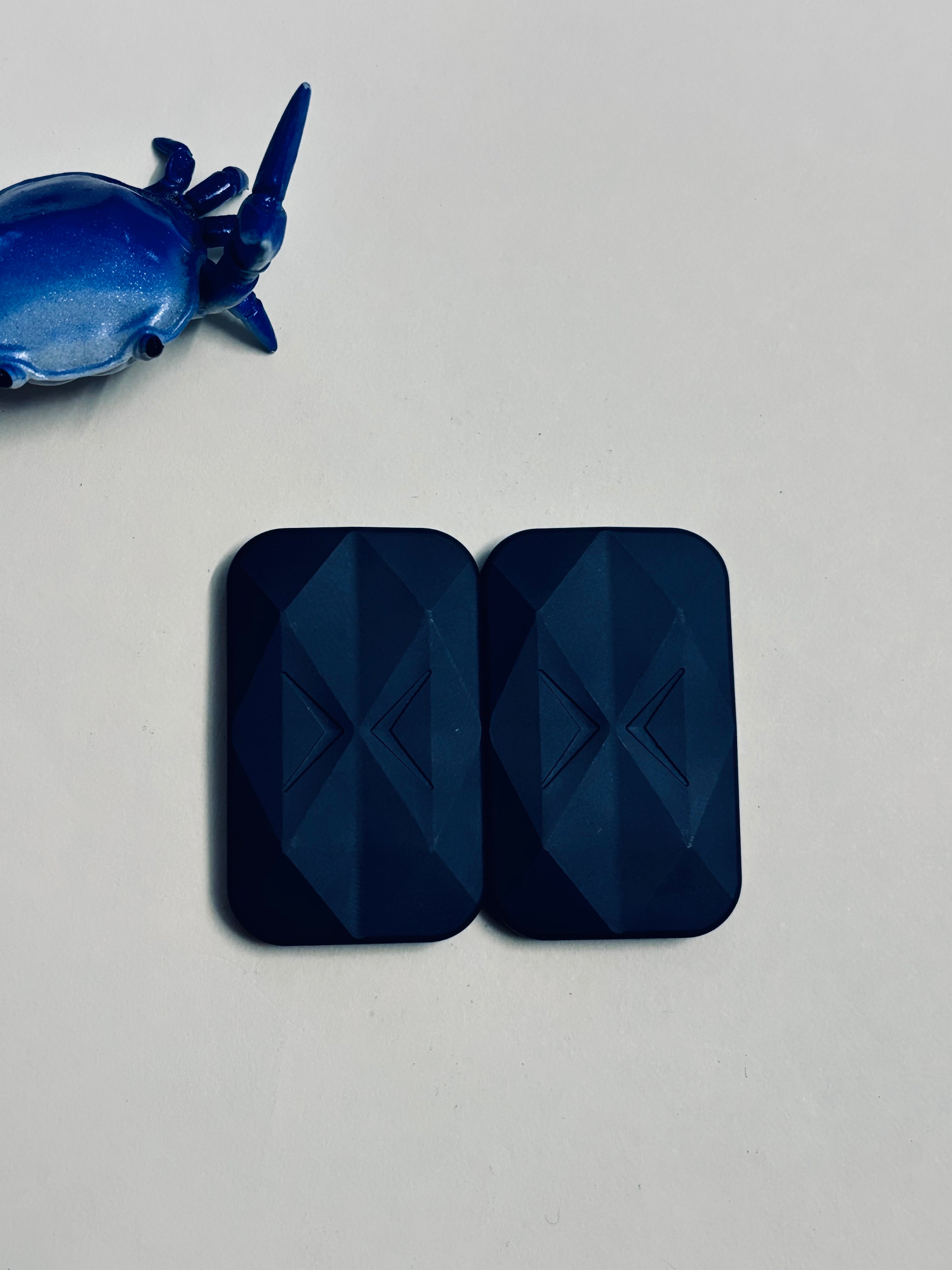 ZD EDC Sound emperor slider - zirc with SS plate - fidget slider / fid ...