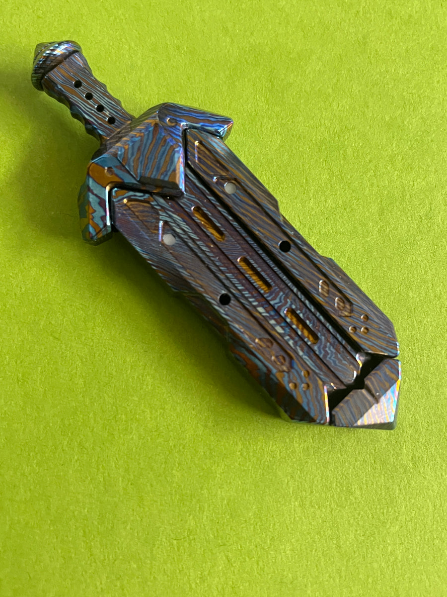 Archangel Michael mokuti sword slider - fidget toy – Plants Wake You Up