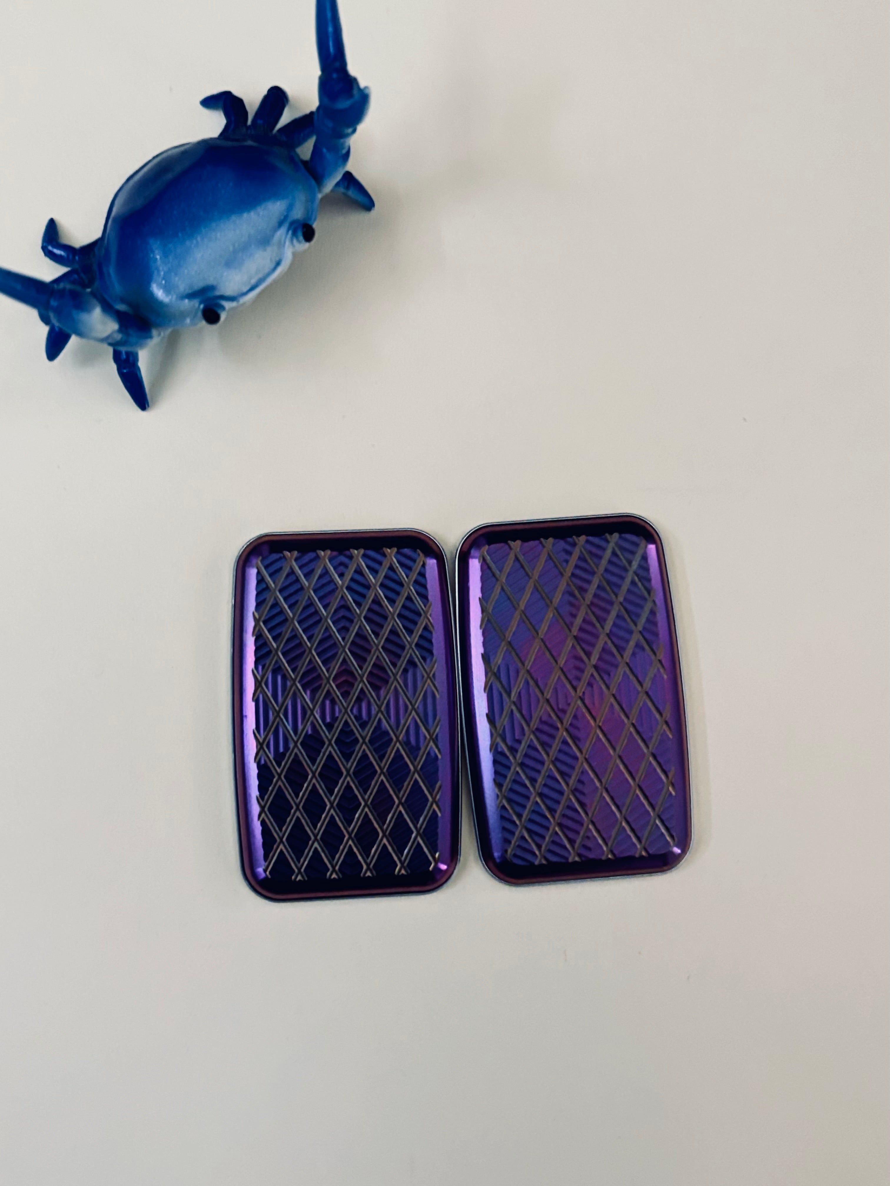 Magnus maglab slim jim diamond on hex - zirc with SS plate - fidget to ...