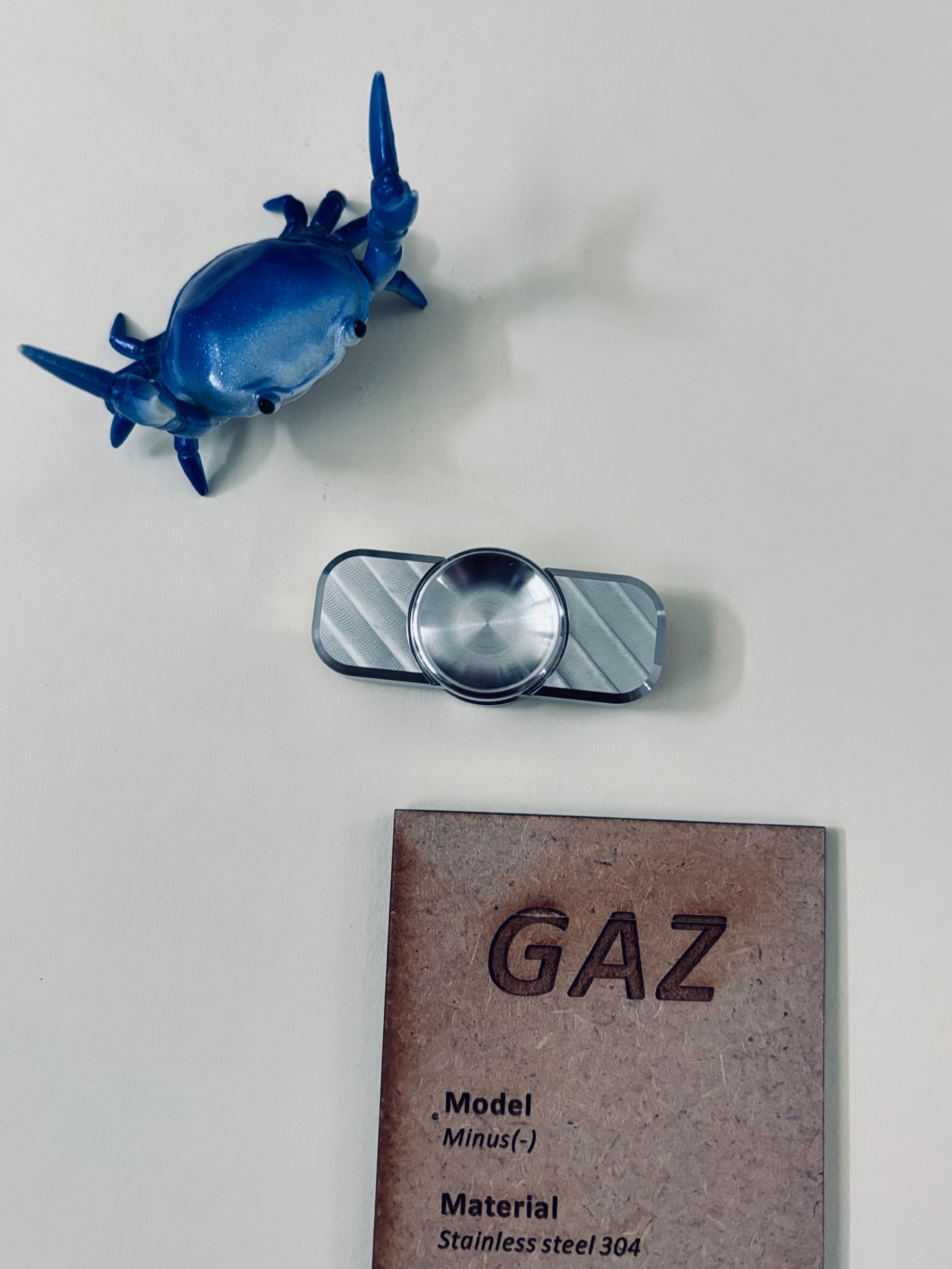GAZ EDC - GAZ Minus - SS fidget spinner - fidget toy – Plants Wake You Up