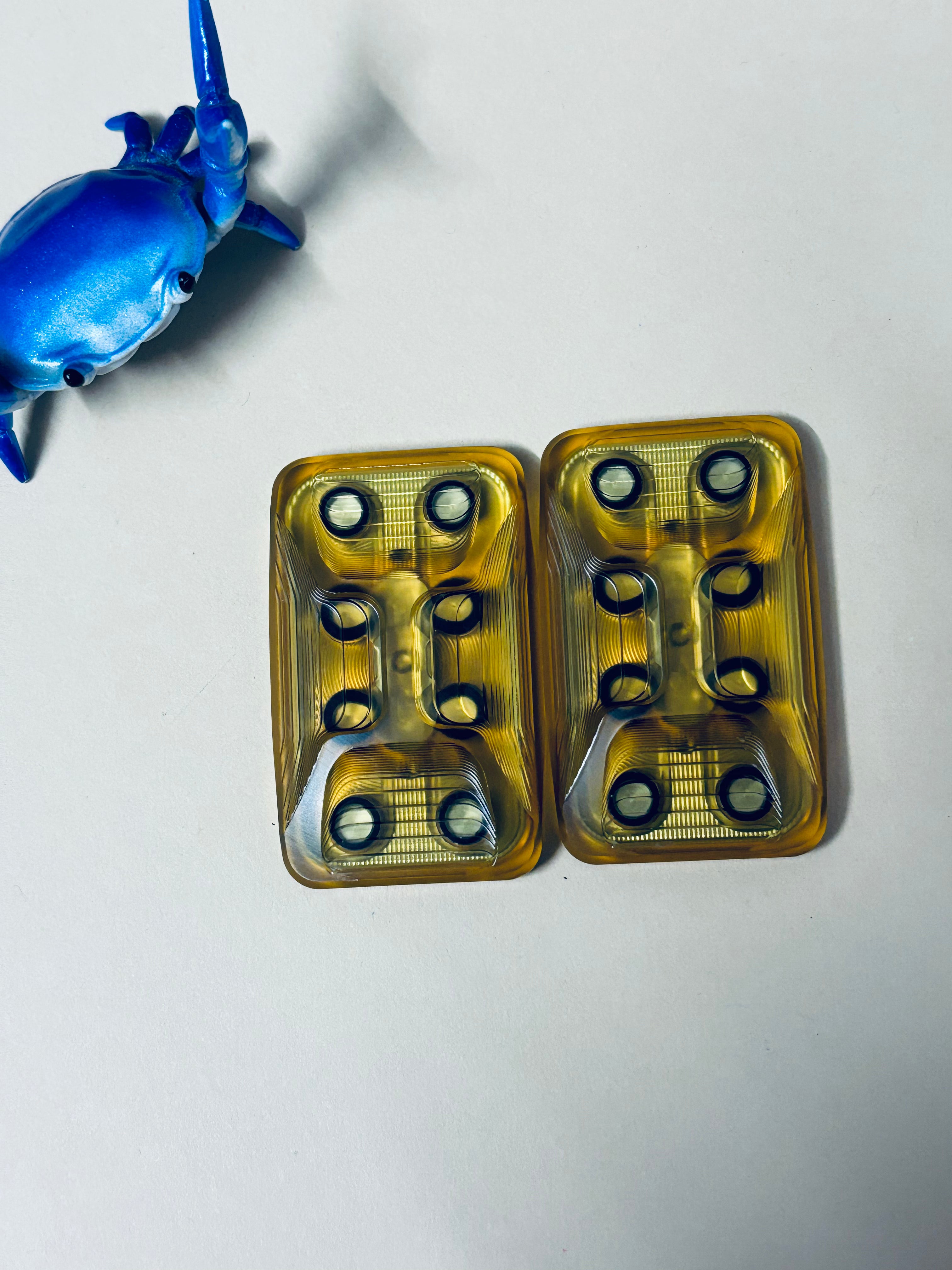 Magnus robo slider - ultem with ss plate - fidget slider – Plants Wake ...