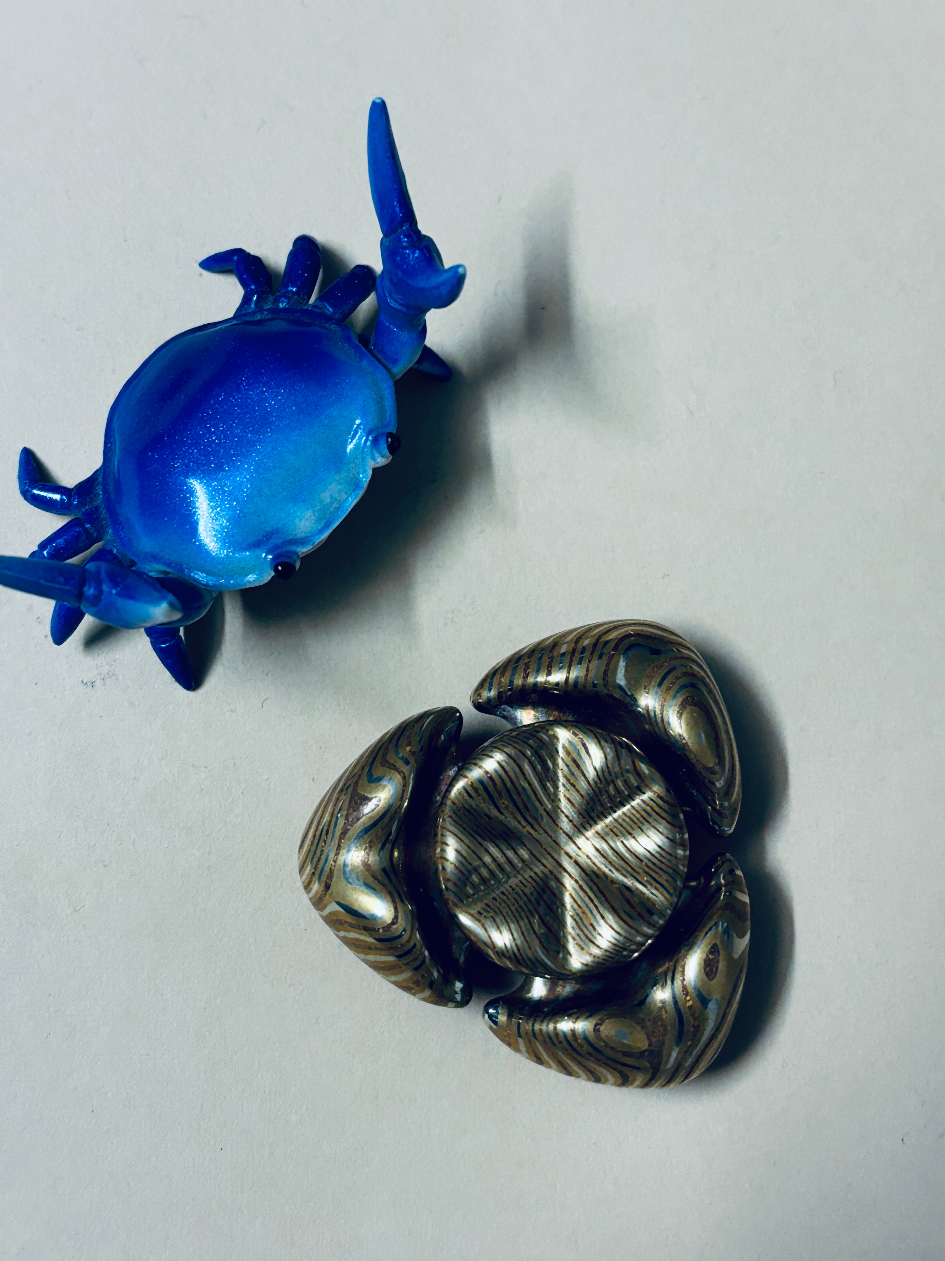 Fat Squid - mokume - fidget spinner - Fidget toy – Plants Wake You Up