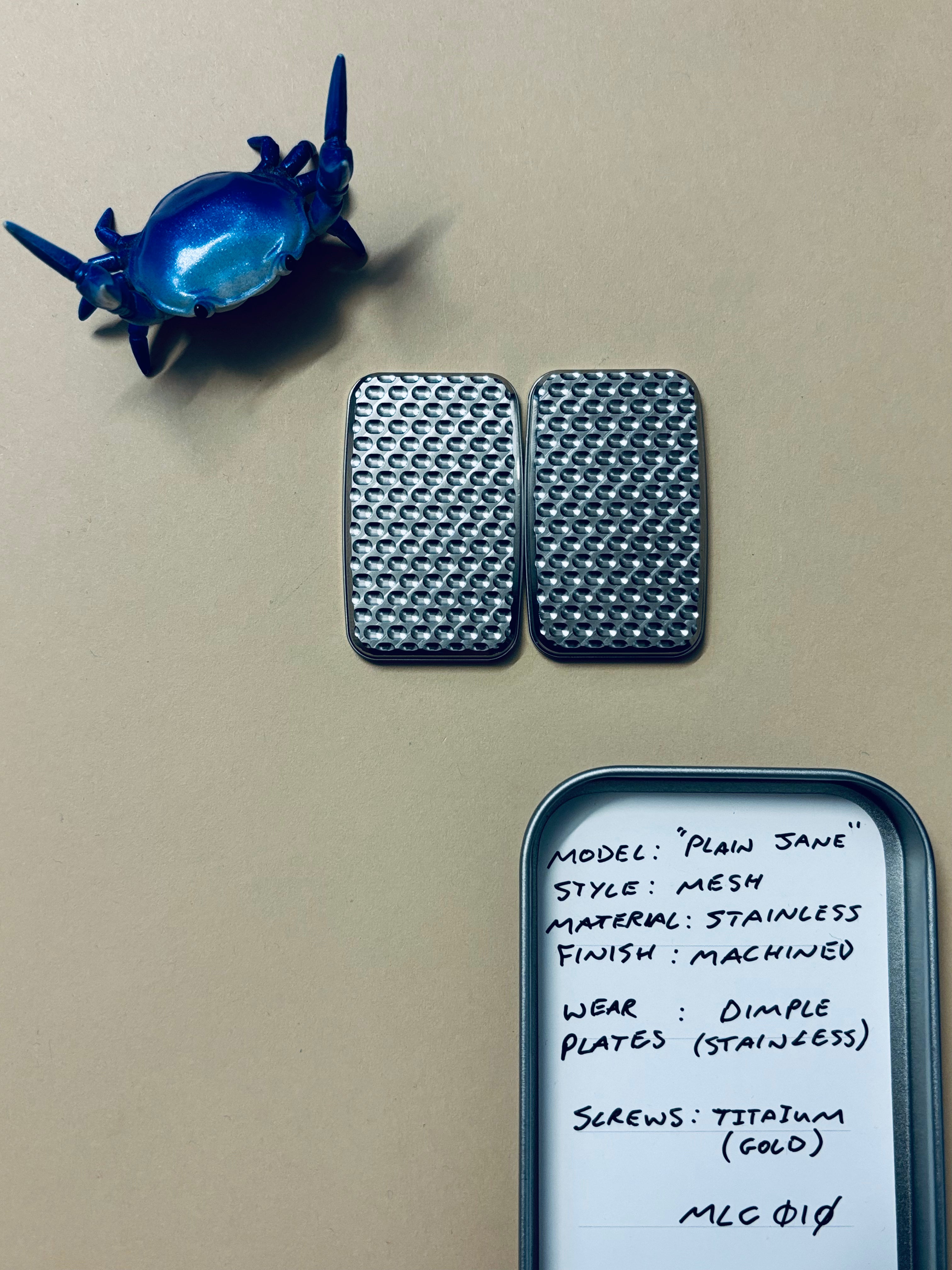 Magnus maglab plain jane - mesh SS with SS plate - fidget toy – Plants ...