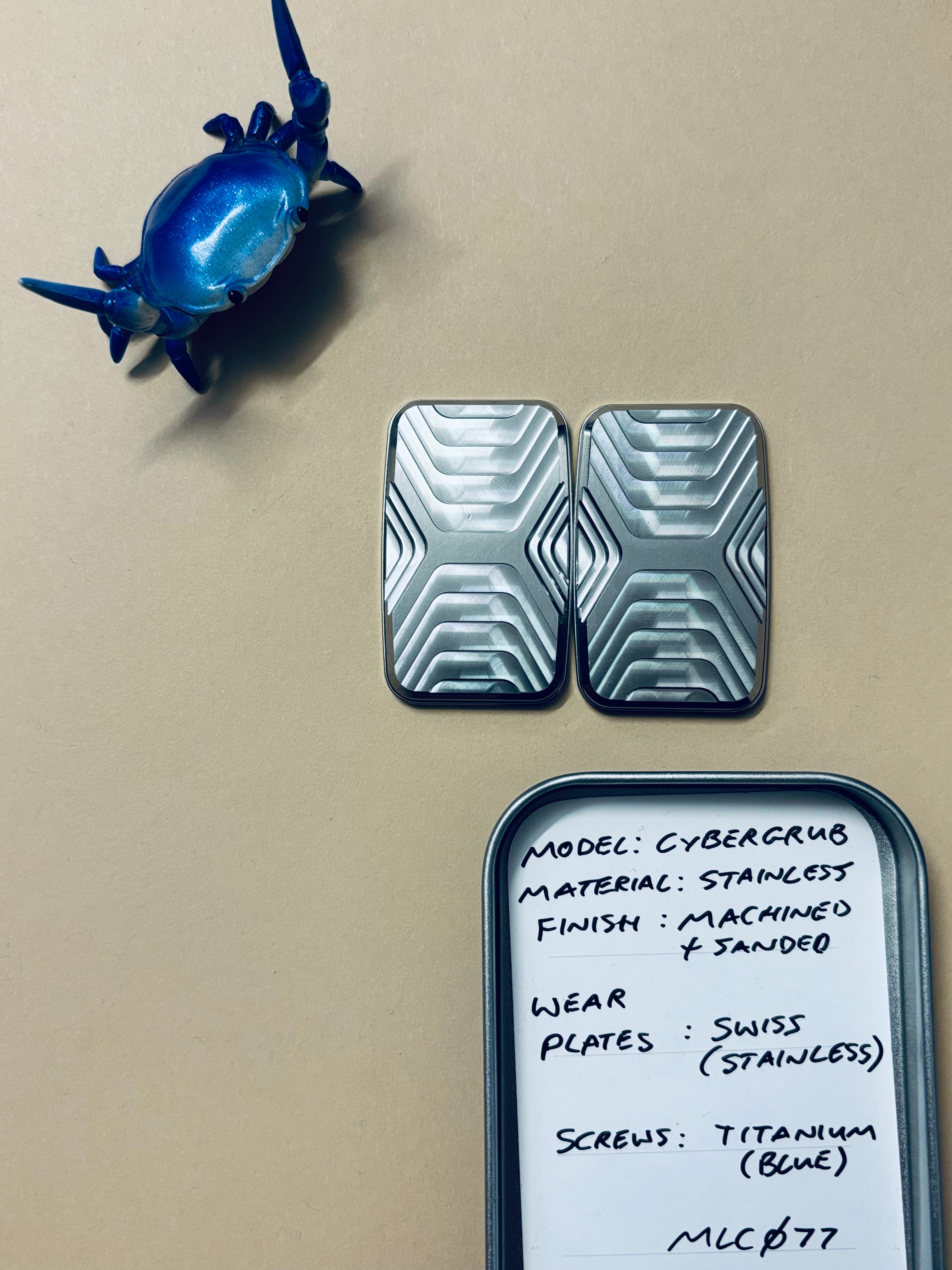 Magnus maglab cybergrub - SS with SS plate - fidget toy – Plants Wake ...