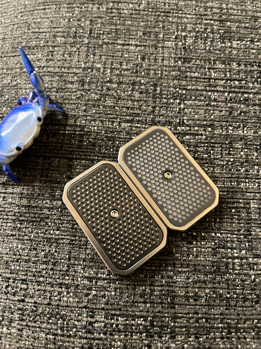 Magnus Titanium rail slider V2 - zirc plates - fidget slider – Plants ...