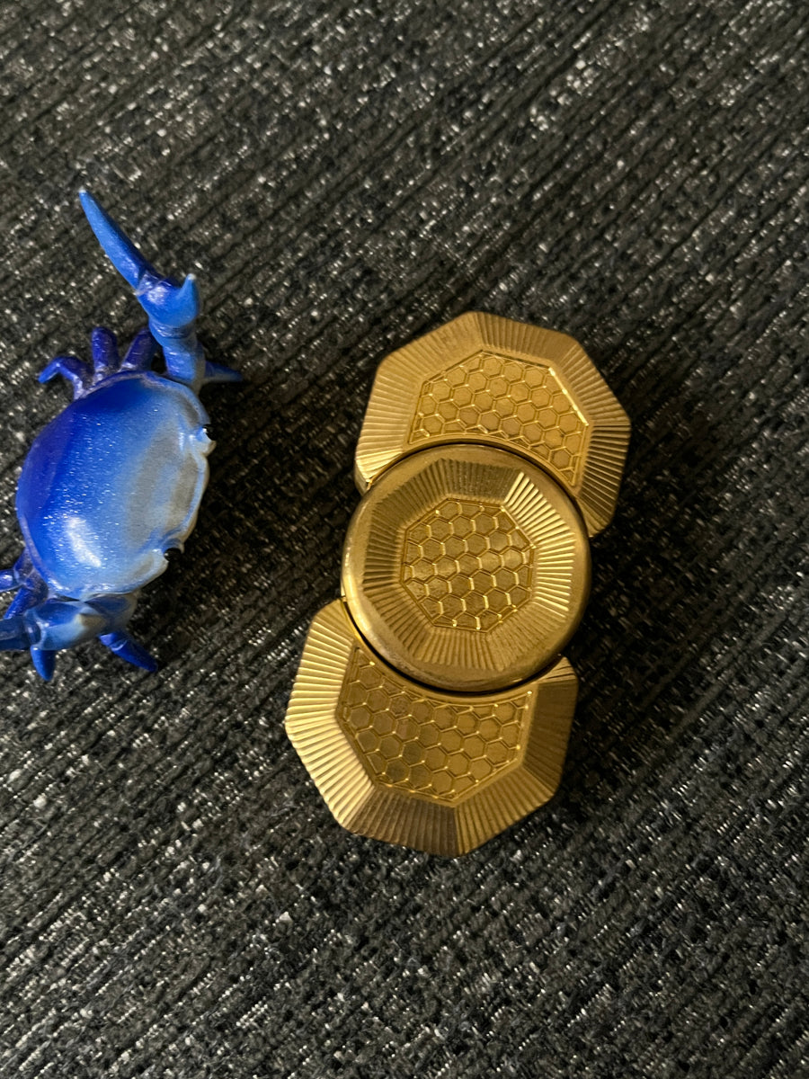 FTO full throttle original - guardian XL - brass - fidget spinner - fi ...