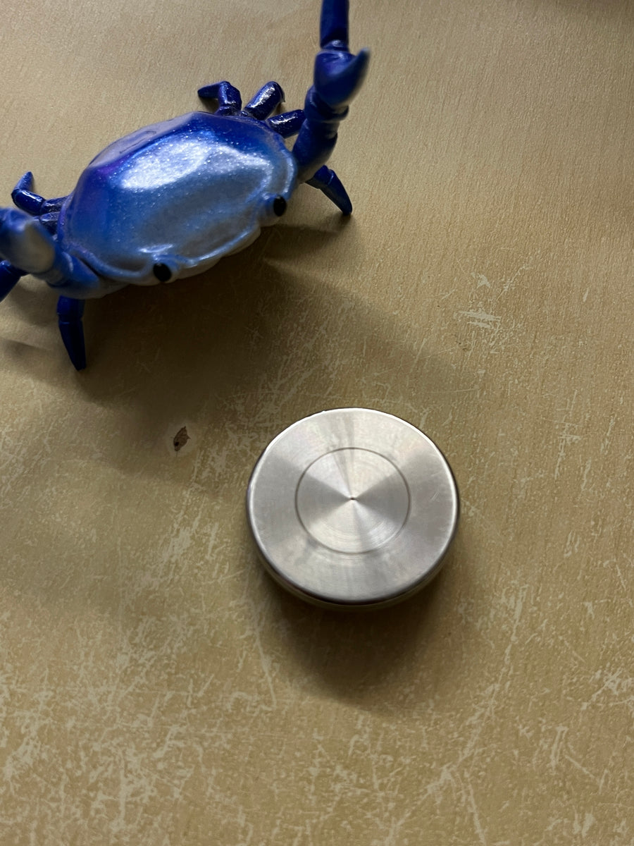 Billetspin - gambit coin - 2 piece stainless steel / copper spoked ...