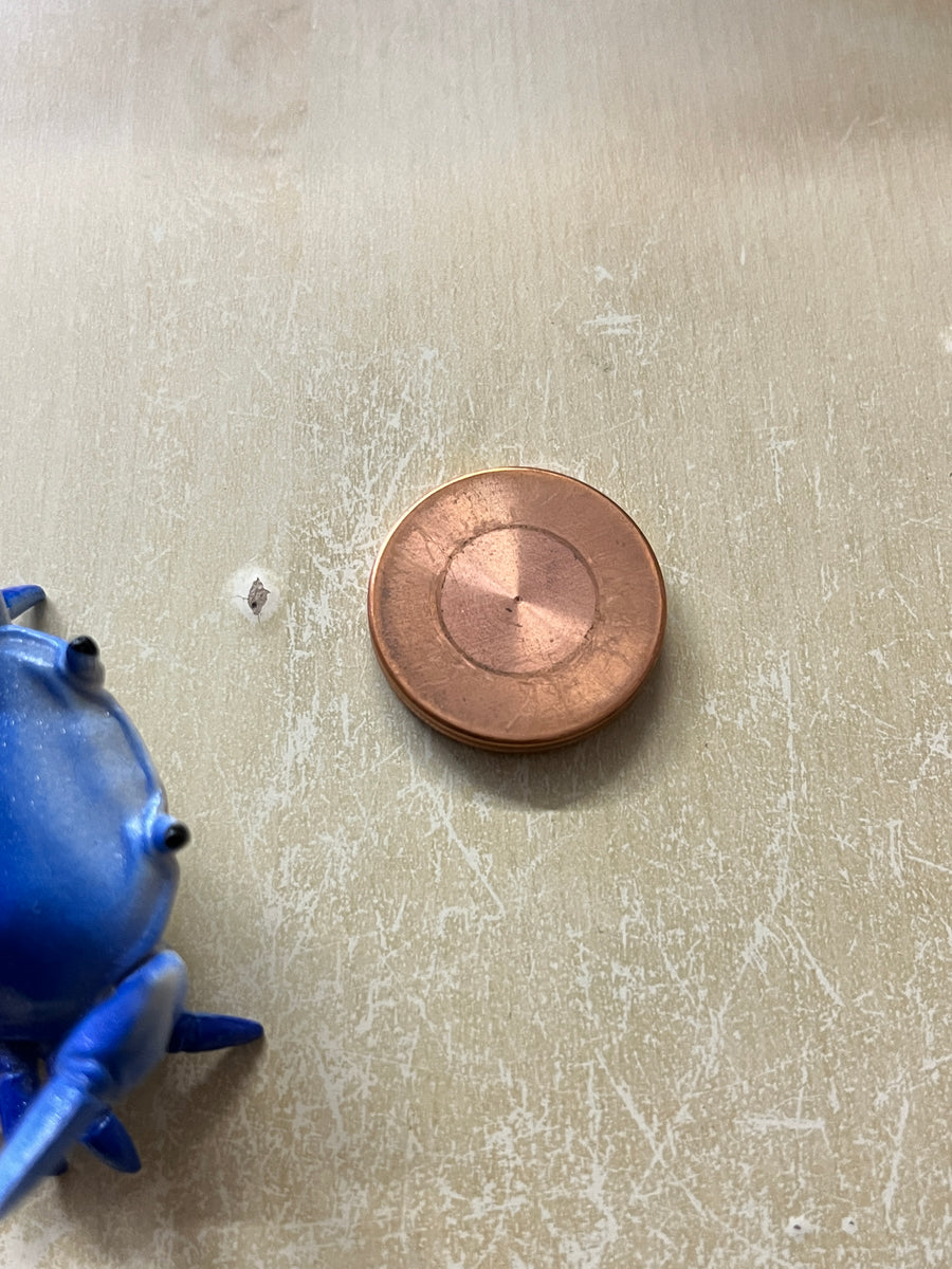 Billetspin - gambit coin - copper - #7 model – Plants Wake You Up