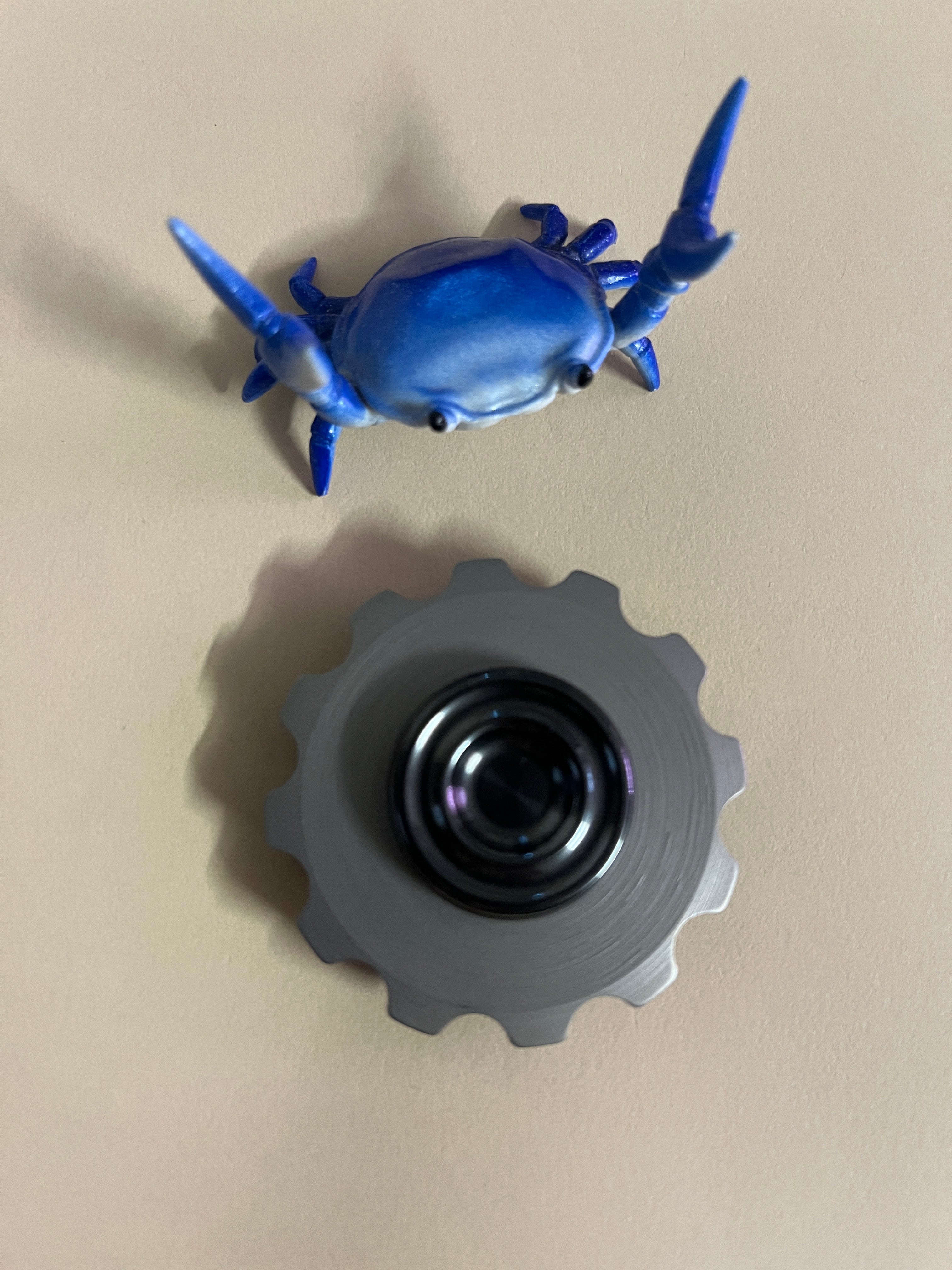 LMS - cog spinner- tungsten with zirc button - fidget spinner – Plants ...