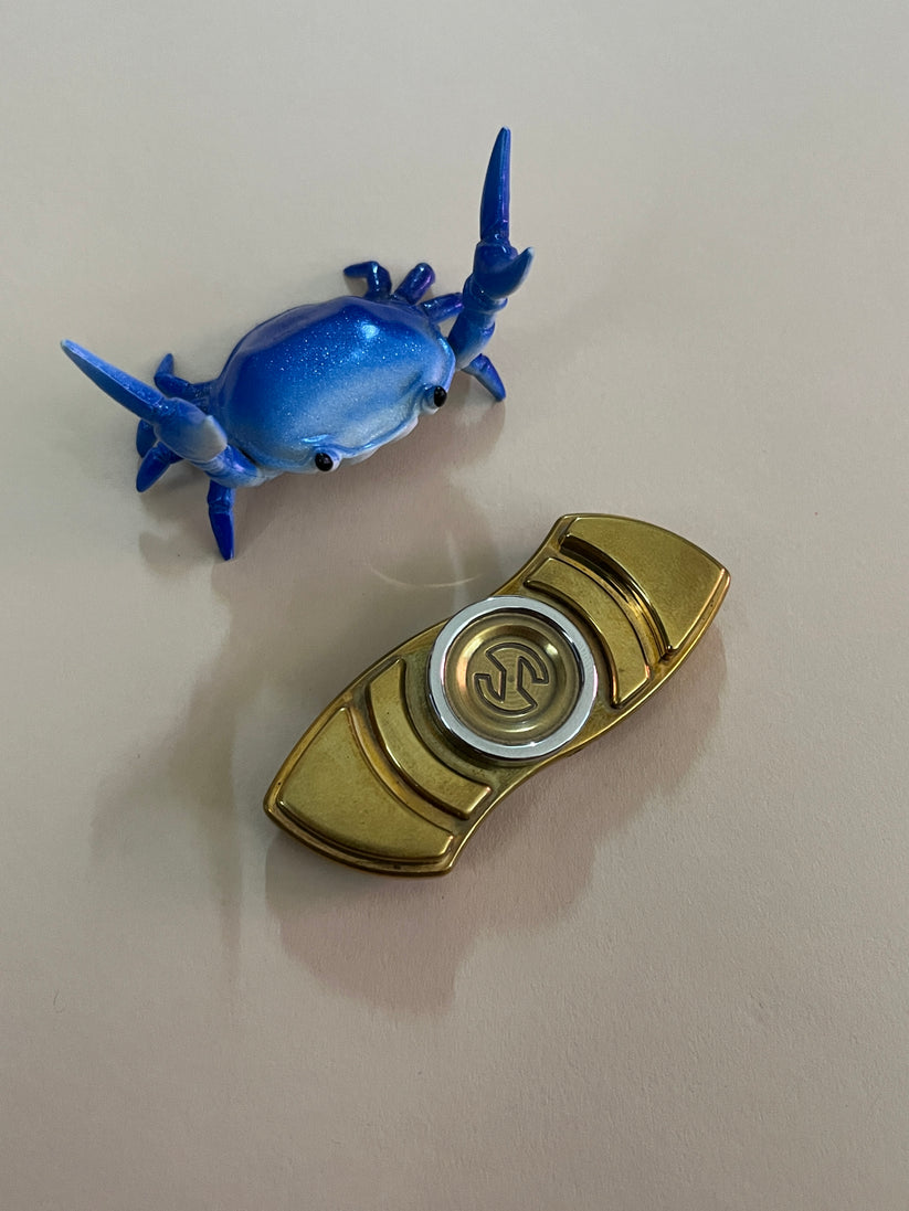 Brass hyperstone - fidget spinner - Fidget toy – Plants Wake You Up