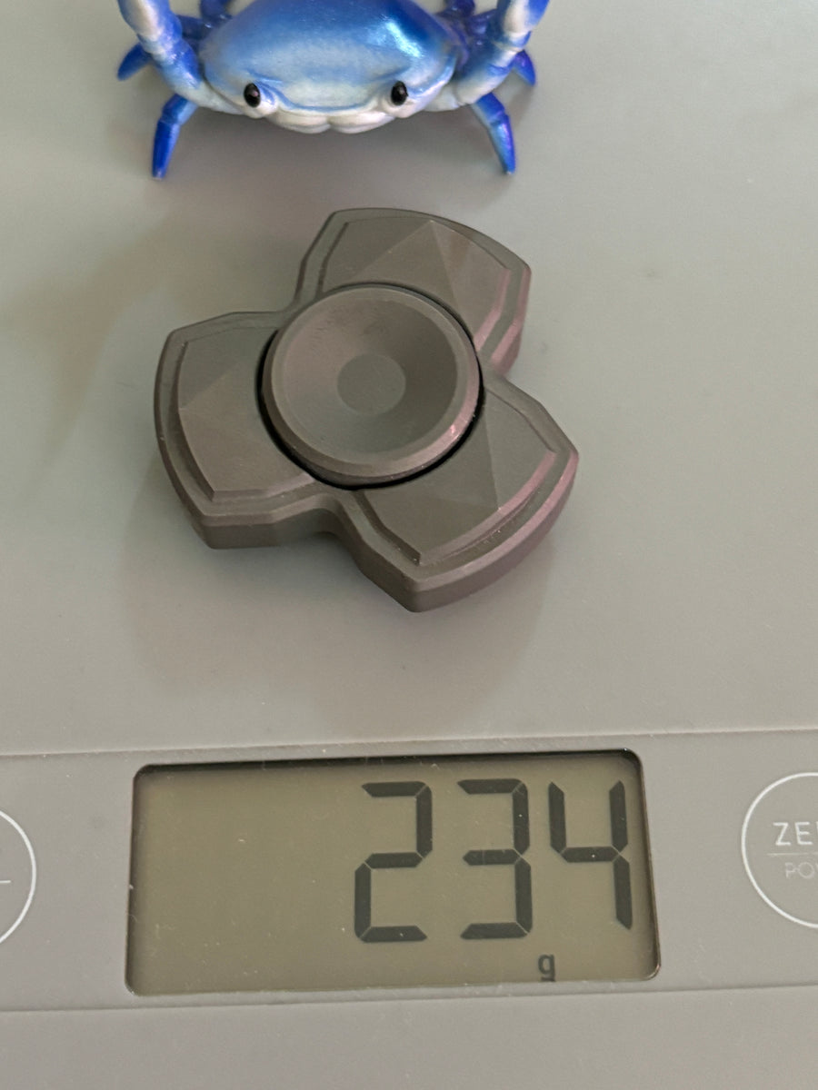 Spinetic - acute angle line tri - tungsten - fidget spinner - fidget t ...