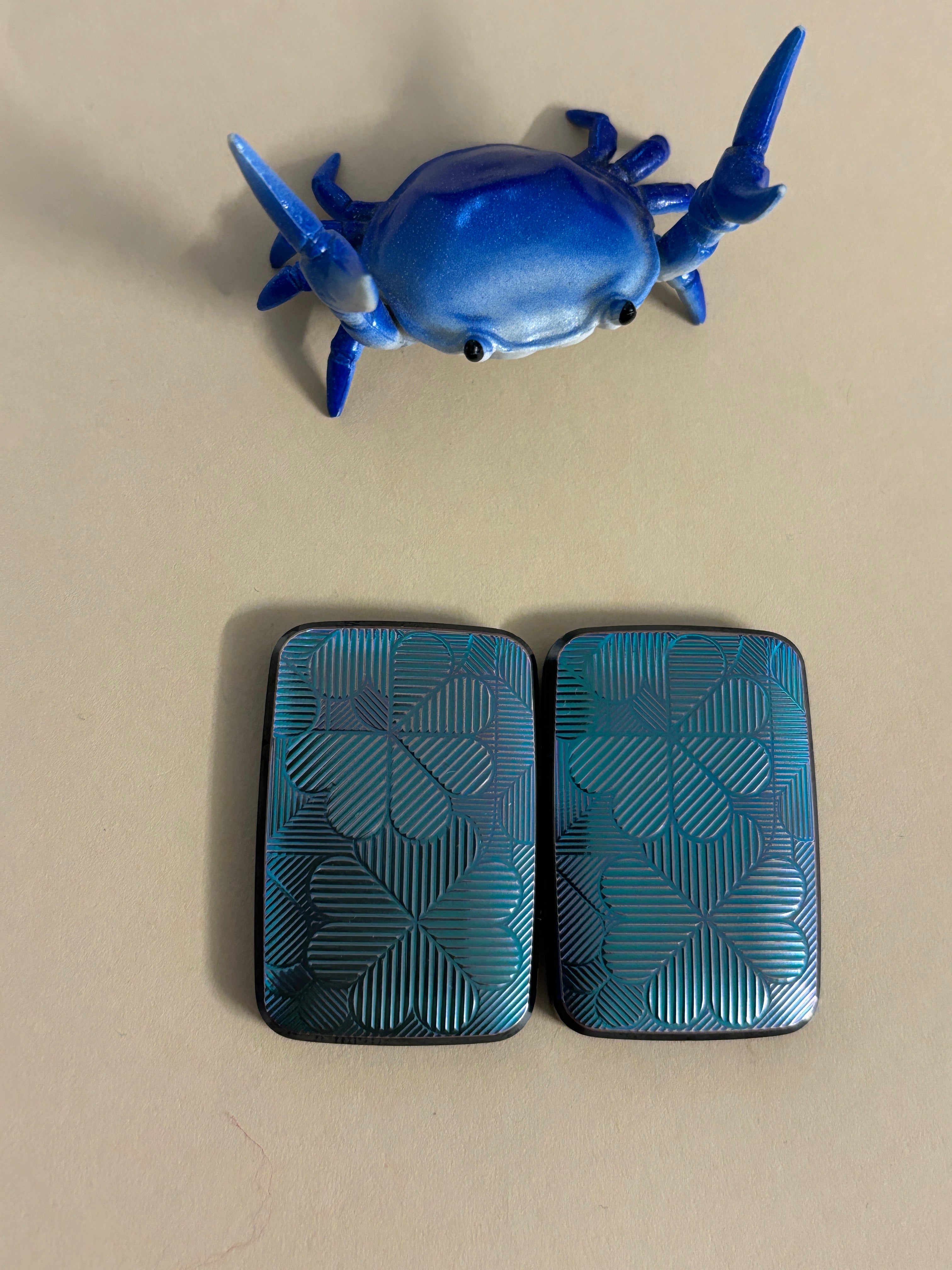 Compoform V3 - clover design - laser etched titanium slider – Plants ...