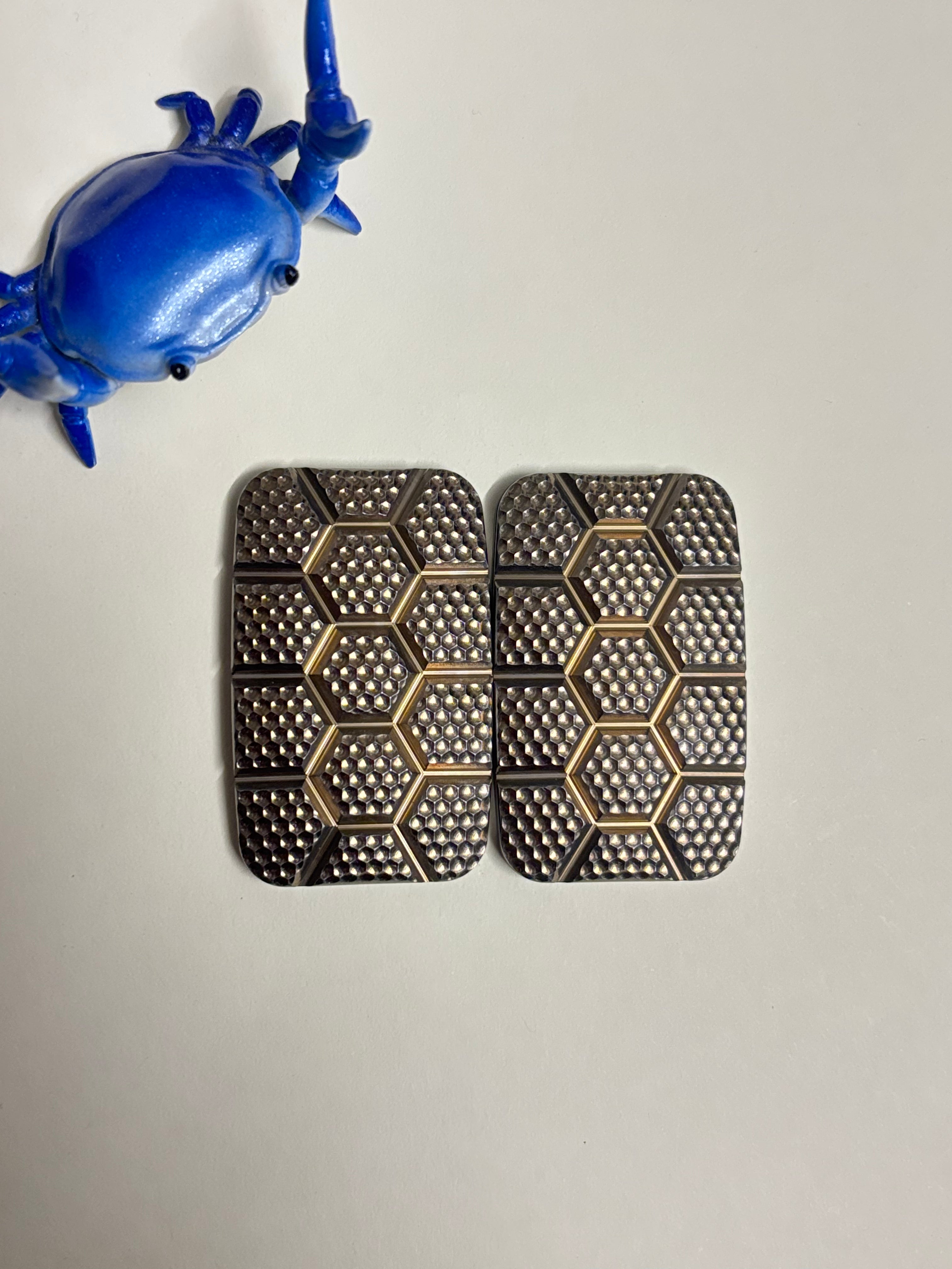 Magnus turtle golf ball battle worn slider - TI with SS plate - fidget ...