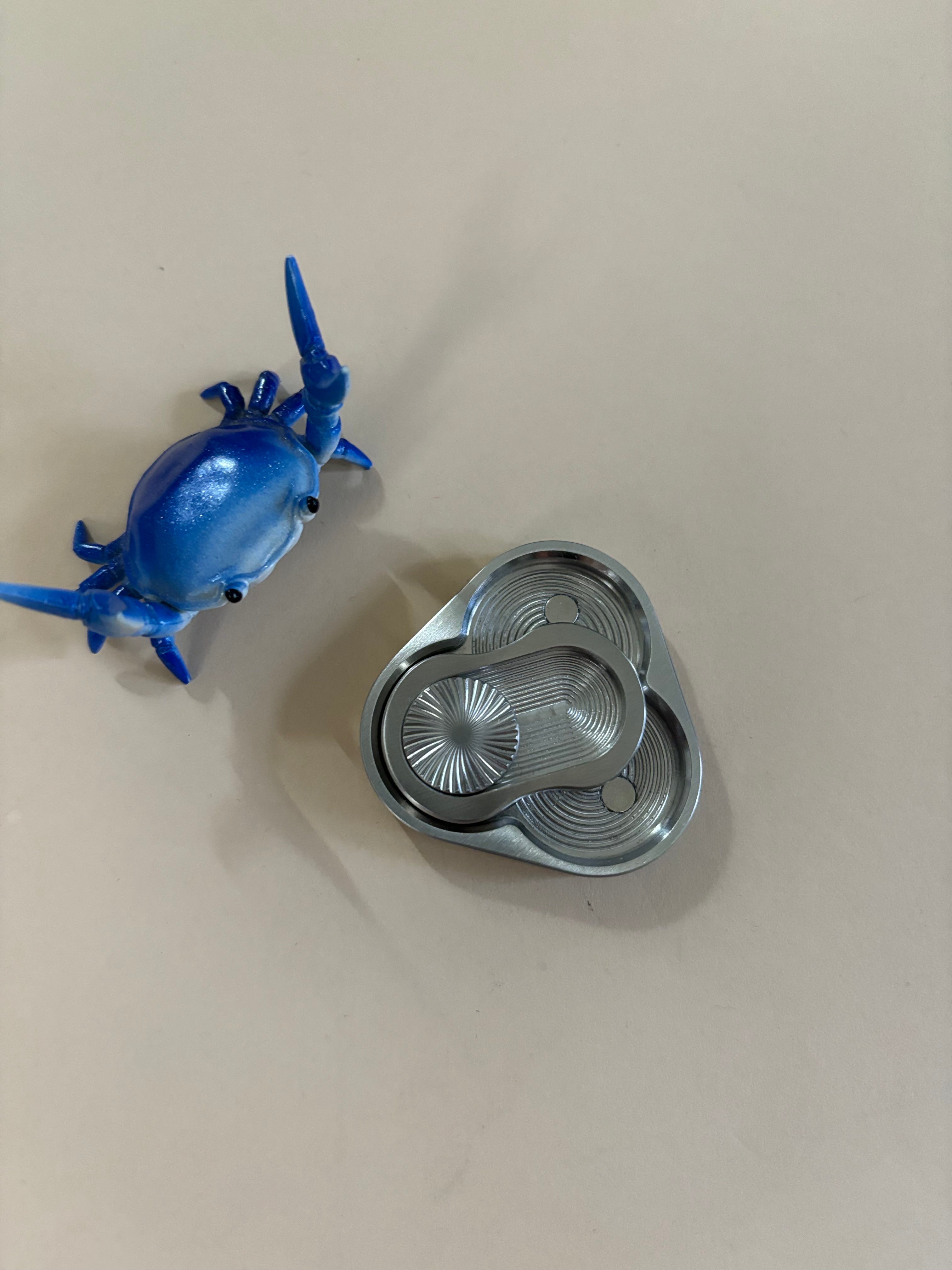 triangle - ss fidget slider - Fidget spinner – Plants Wake You Up