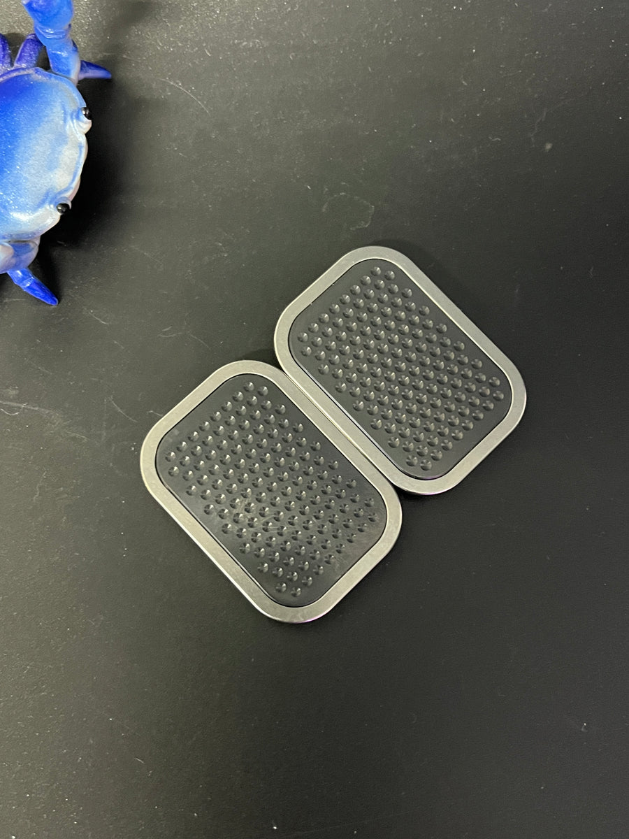 Magnus pebble slider with zirc epoxy plate - fidget toy – Plants Wake ...