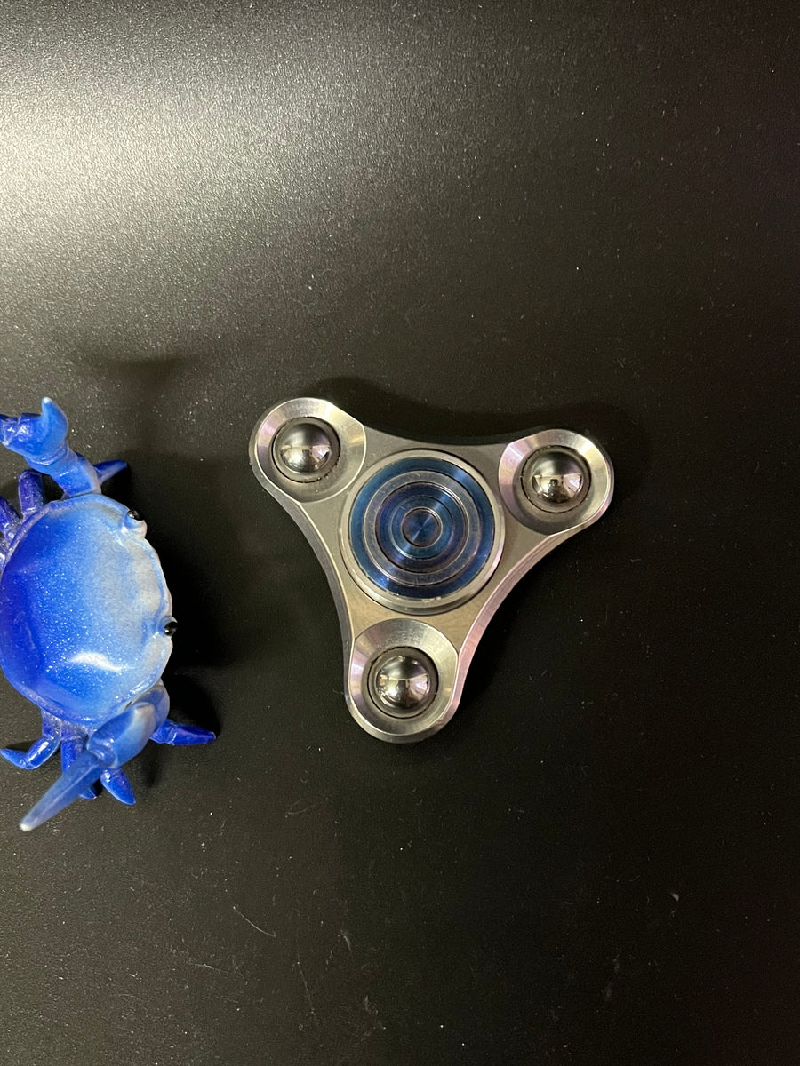 Focuswork micro axis - stainless steel - fidget spinner - Fidget toy ...