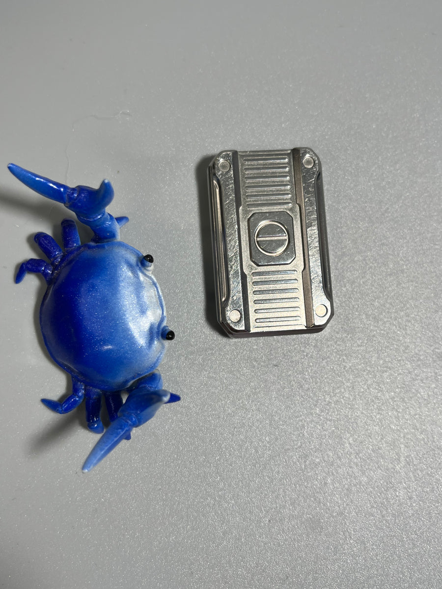 bulletproof shield - stainless steel - fidget slider - fidget toy ...