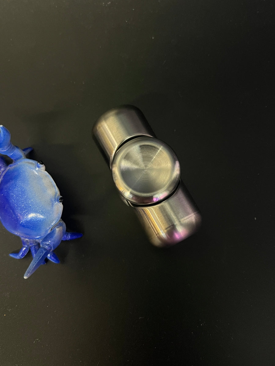 Otto - large pillar - titanium - fidget spinner - fidget toy – Plants ...