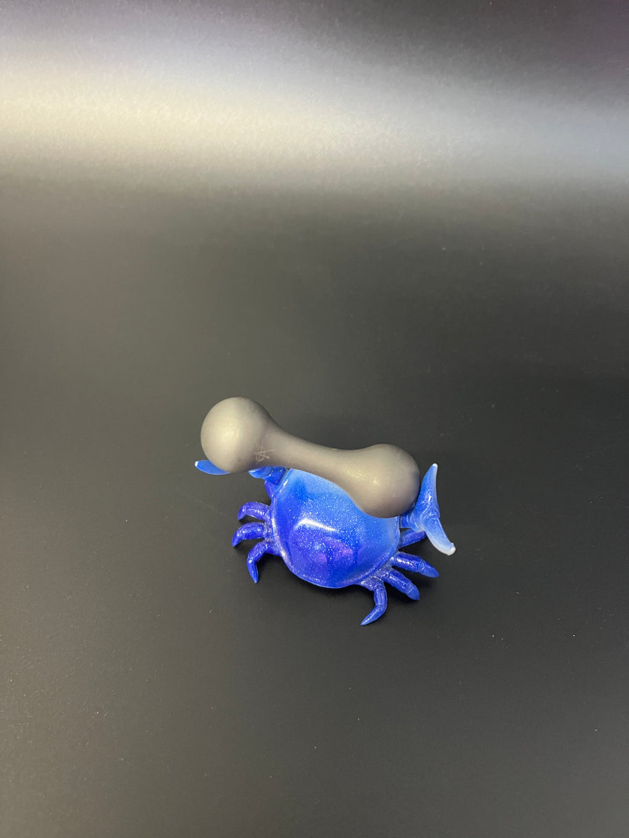 AroundSquare - knuckle bone - mini sandblasted -Titanium - fidget toy ...