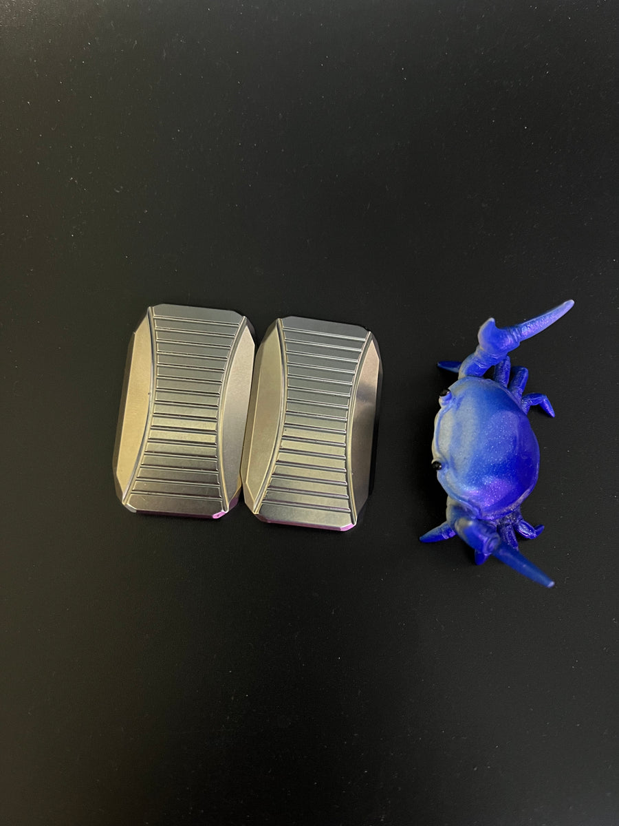 Magnus Titanium Wing slider - black Teflon plates – Plants Wake You Up