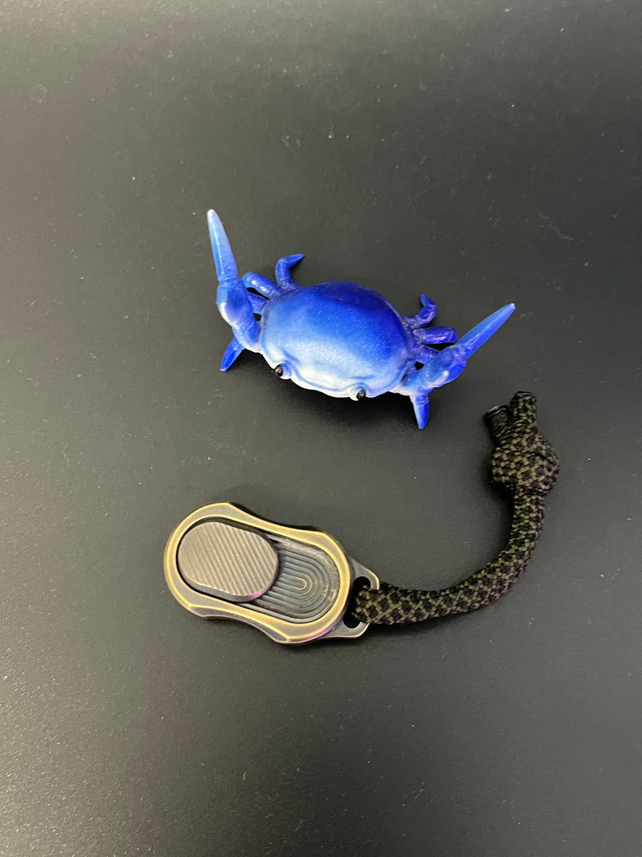 Compoform bean V1 - brass slider/ clicker - fidget toy – Plants Wake You Up