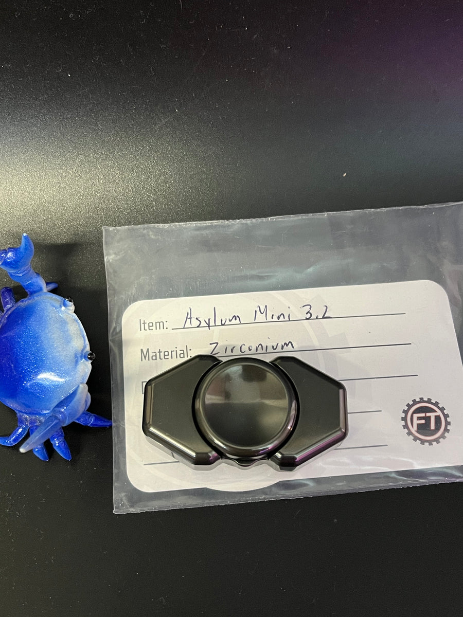 FTO full throttle original - mini asylum 3.2 - zirconium - fidget spin ...